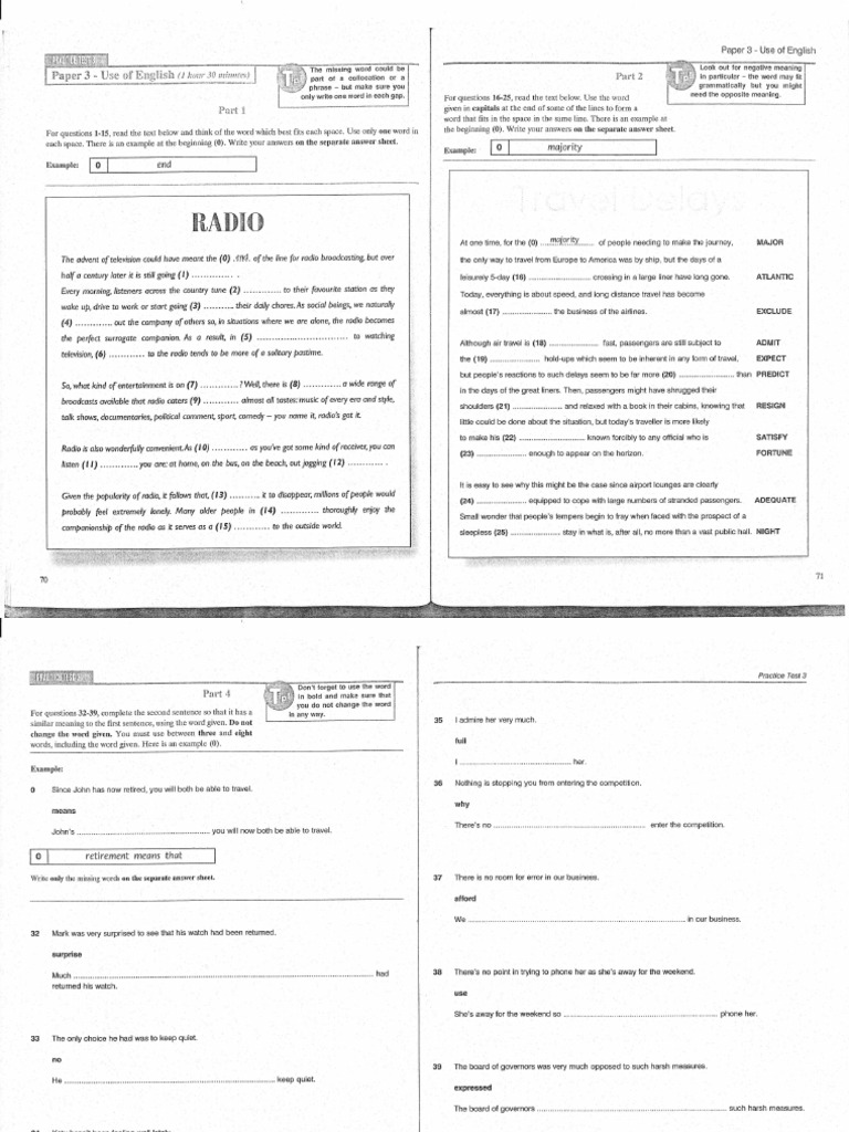 Cpe Uoe Test | PDF
