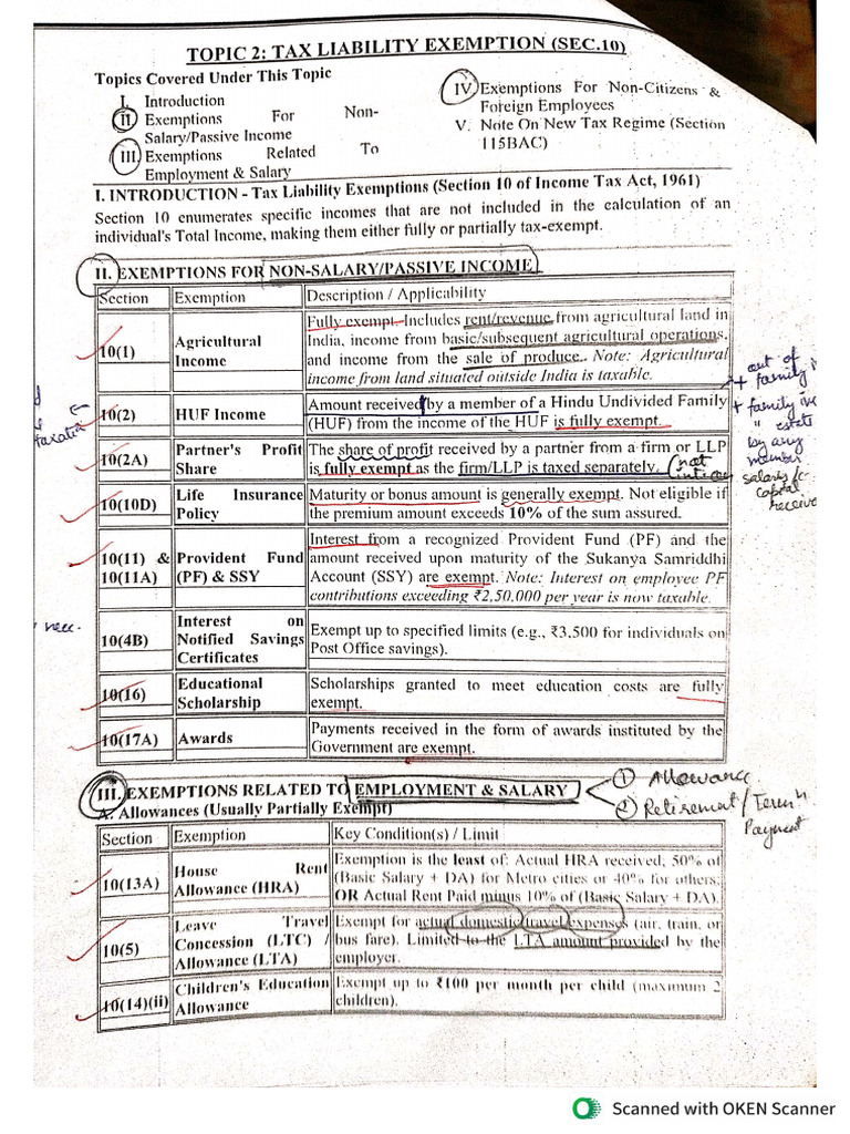 Exemption | PDF