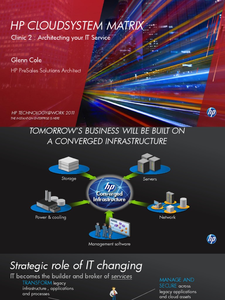 HP Cloudsystemmatrix | PDF | Provisioning | Cloud Computing