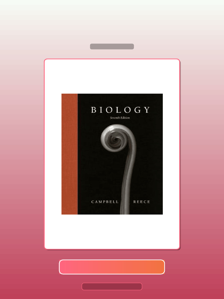 Test Bank for Campbell Biology 7th Edition by Neil a Jane B Reece A ...