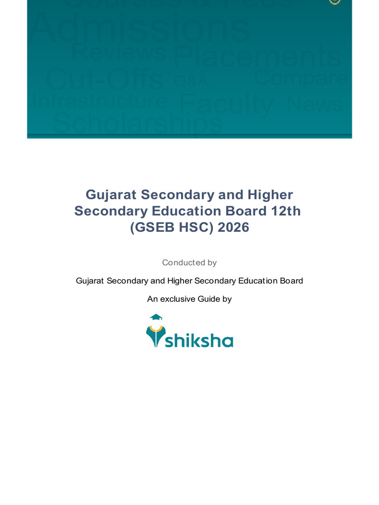 examSectionGuide2015_Pattern_2026-01-11-03-08 | PDF | Secondary ...