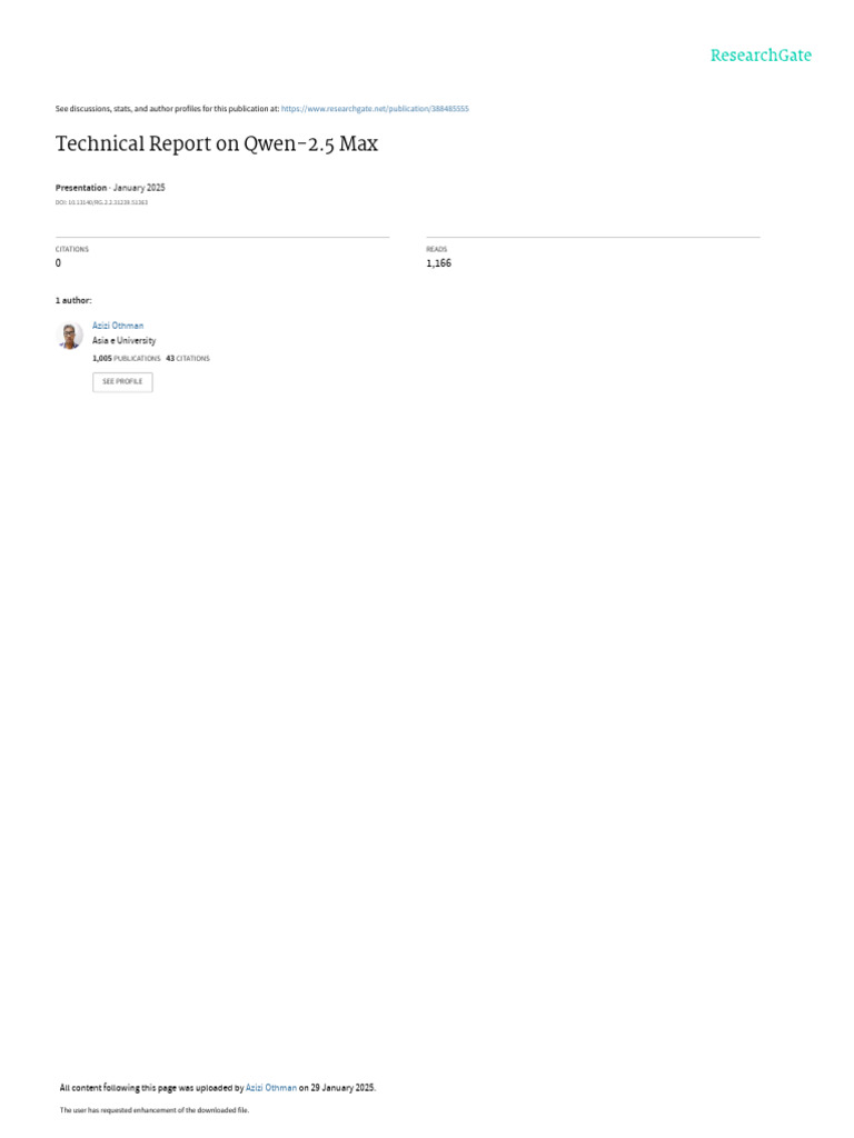 Paper Report Qwen3 | PDF | Computing | Artificial Intelligence