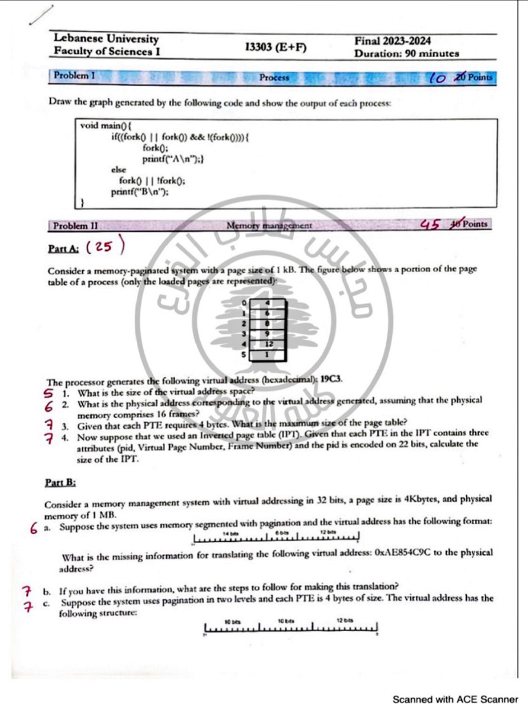 OS2 Solution 2024 | PDF
