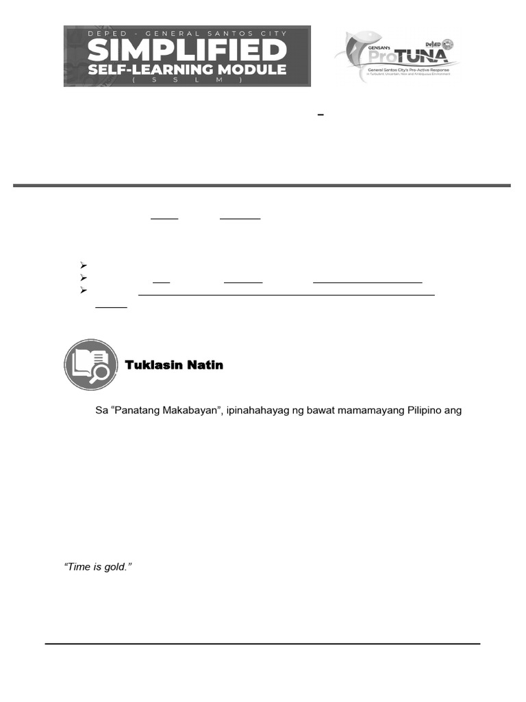 ESP-10-SSLM-WEEK8-Q3 | PDF