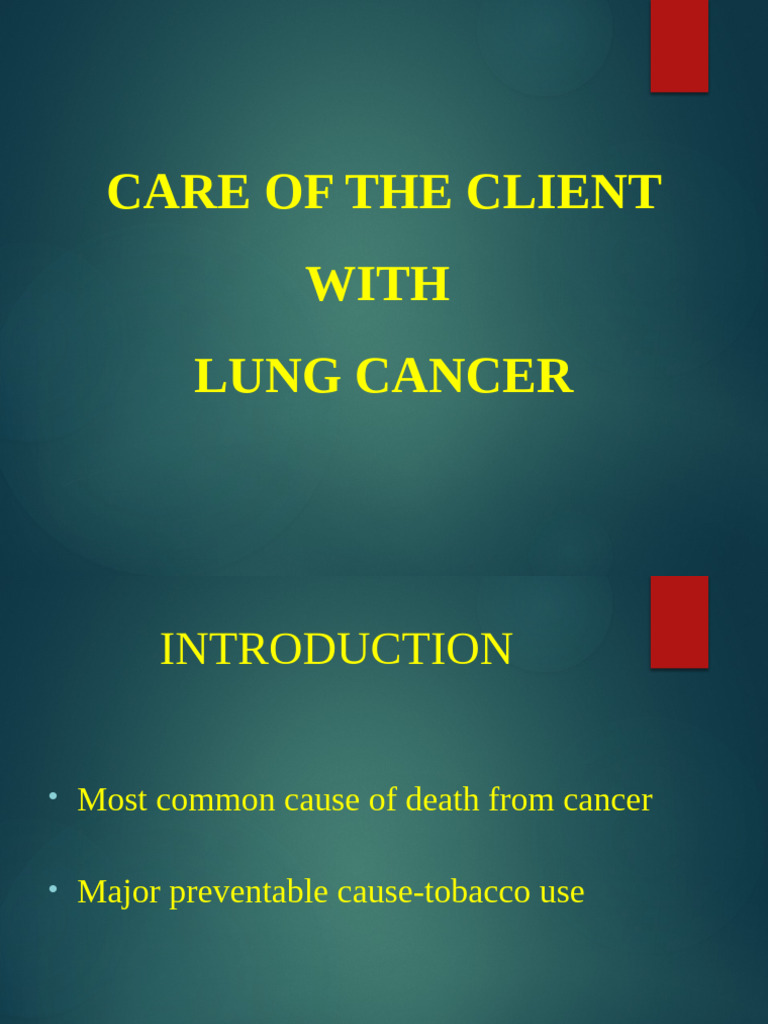 Ca Lung | PDF | Cough | Human Diseases And Disorders