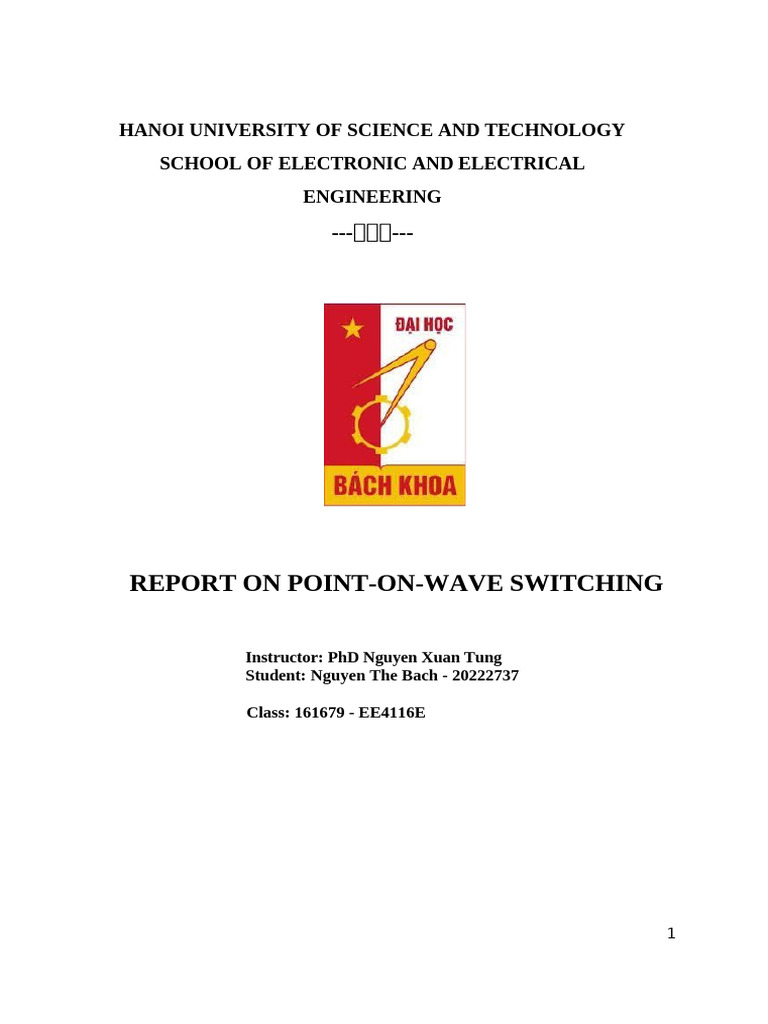 PoW Report | PDF | Capacitor | Inductor