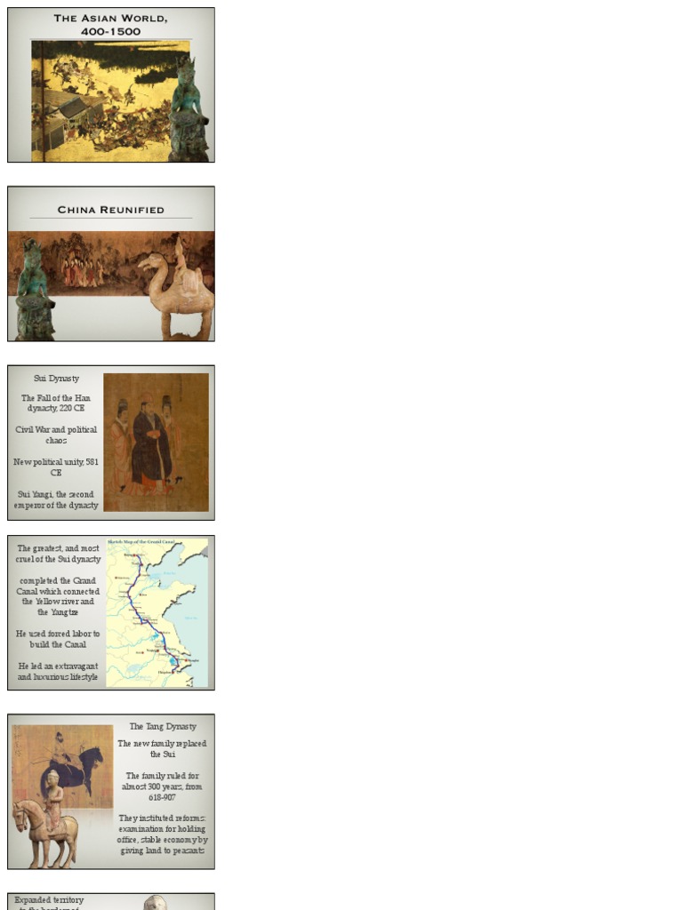 Chapter 8-The Asian World, 400-1500 | PDF | Southeast Asia | Mongols