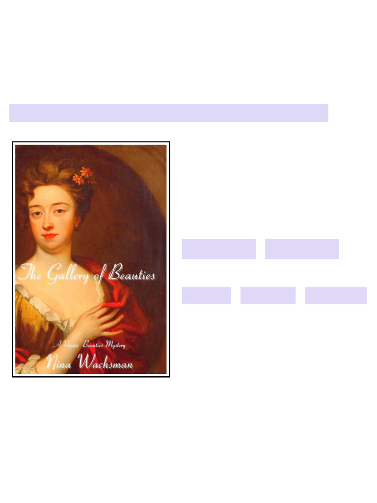 The Gallery of Beauties ebook smart reader format | PDF