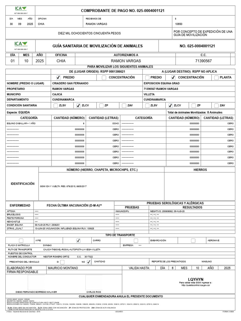 GUIA 1121 RAMOPN 30092025 | PDF | Inmunología | Salud pública