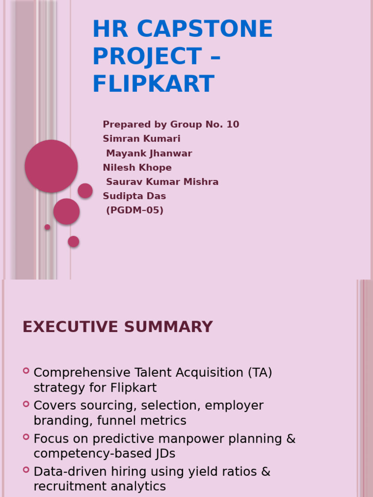 Hrm_ Group No. 10_ Pgdm-05_capstone Project | PDF | Performance ...