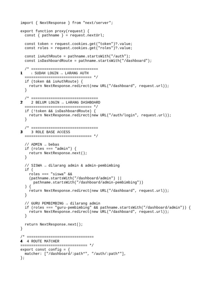 Next.js Role-Based Access Control | PDF