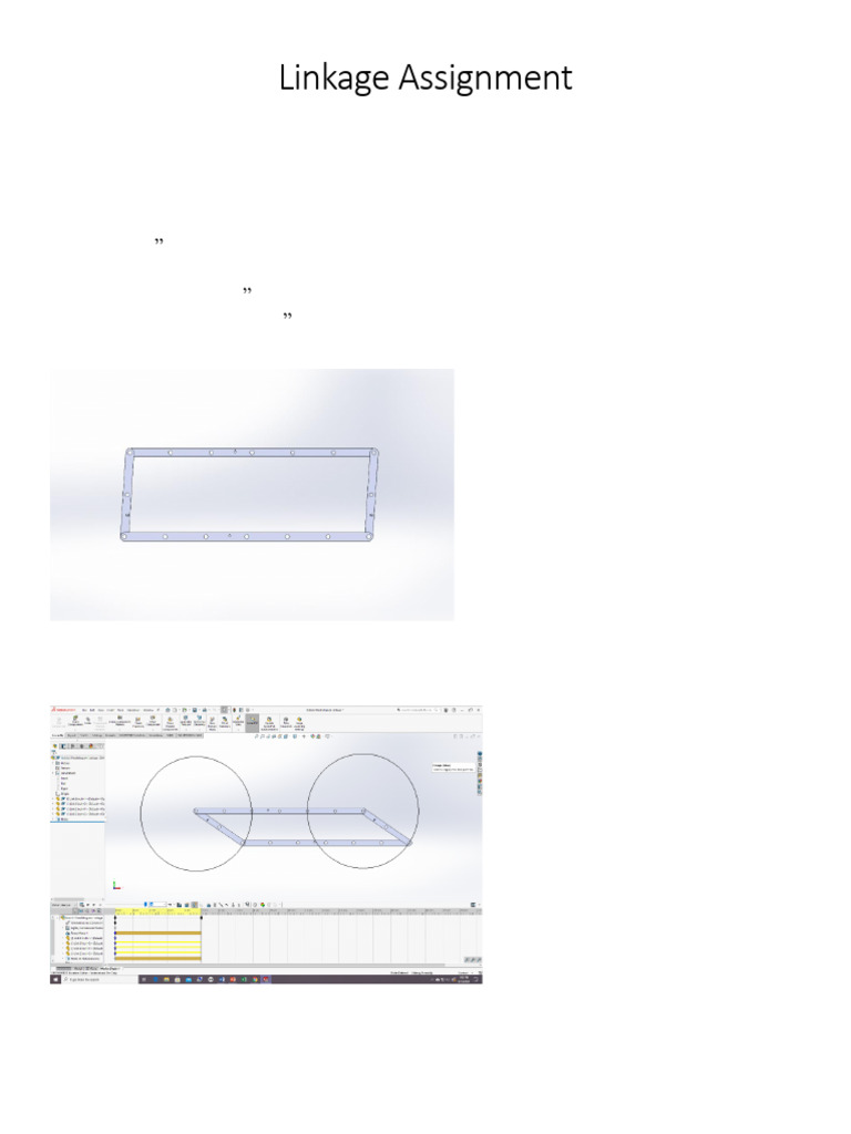 Linkage Assignment (1) | PDF
