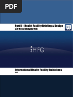 Renal Dialysis Unit Design Guidelines | PDF | Water Purification ...