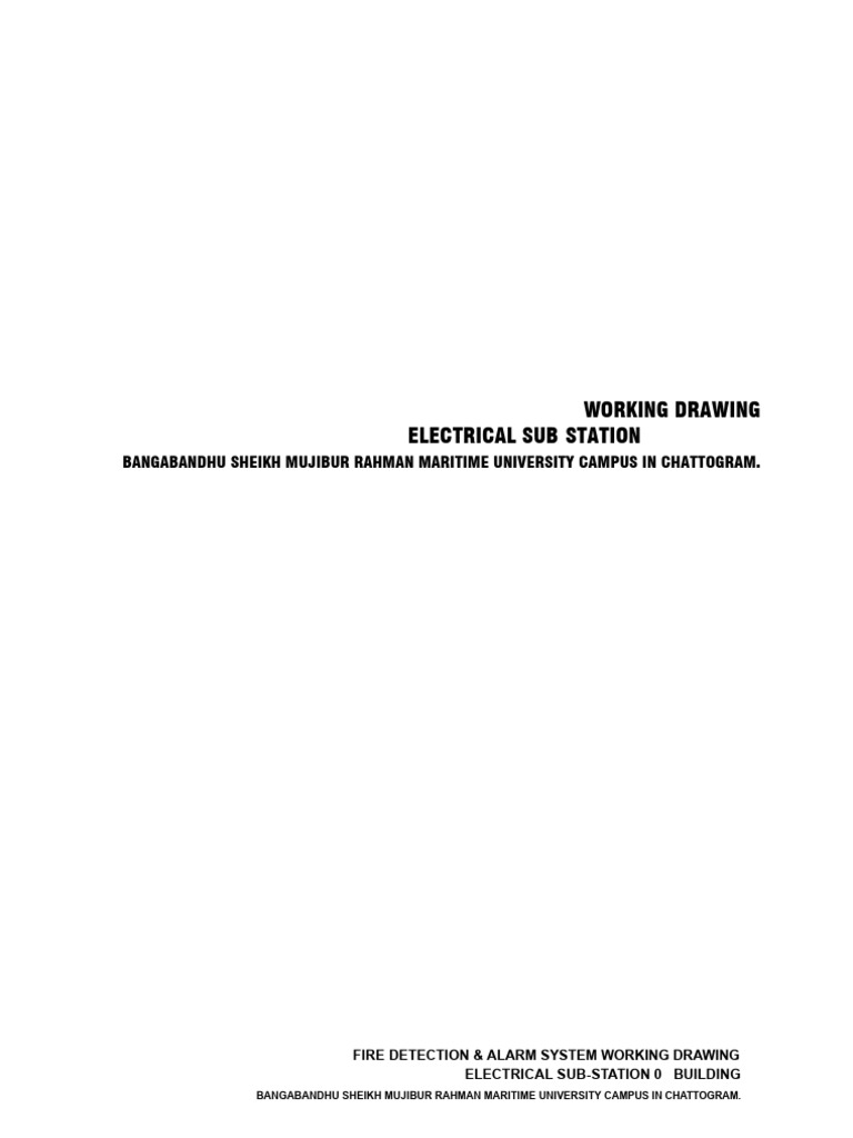 Water Foam System Drawing Sub Station 02 | PDF | Manufactured Goods ...