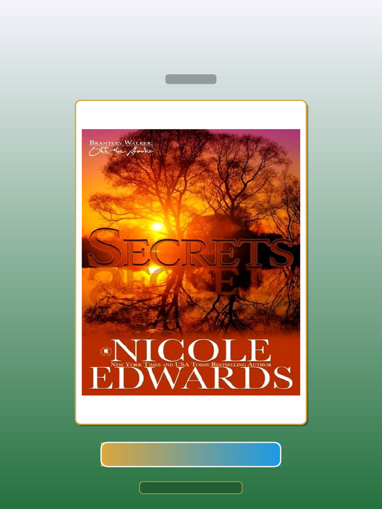 Test Bank for Secres Brantley Walker Off the Boos Book 6 Nicole Edwards ...