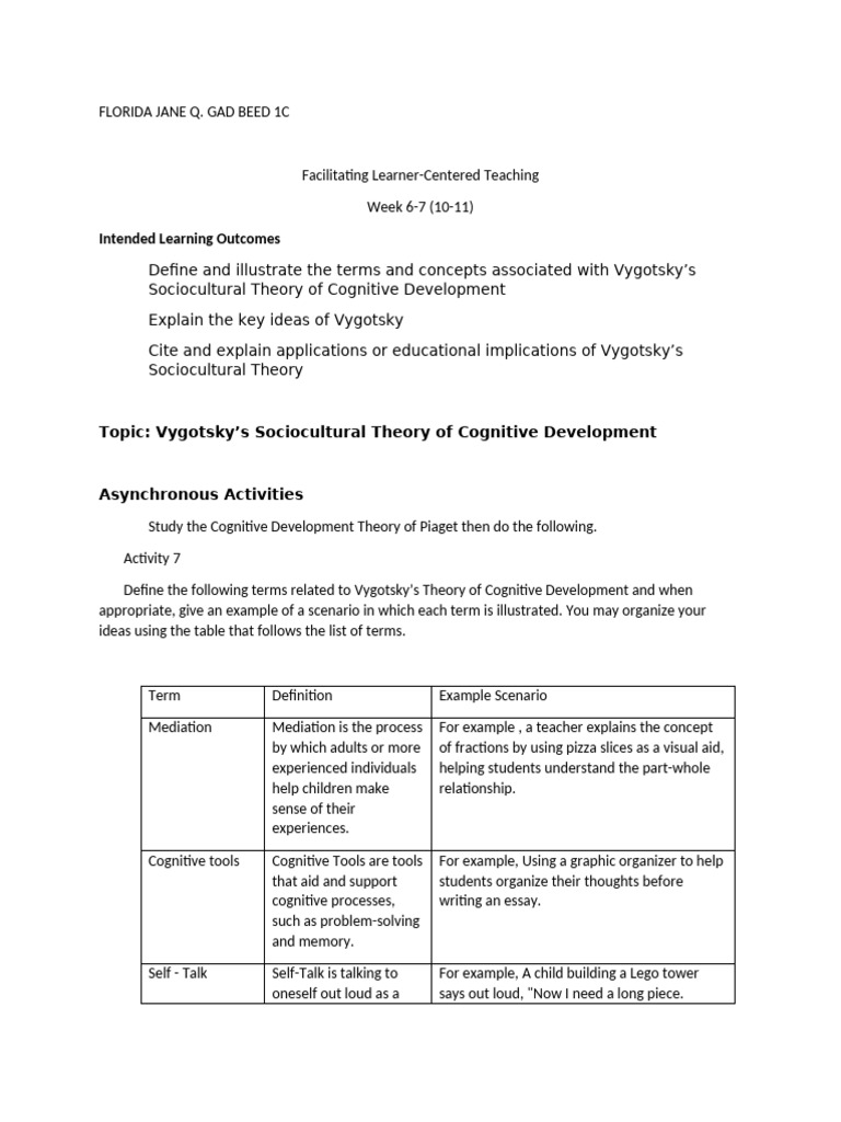 Florida Jane q Lesson 7-8.-Wps Office | PDF | Cognitive Development ...