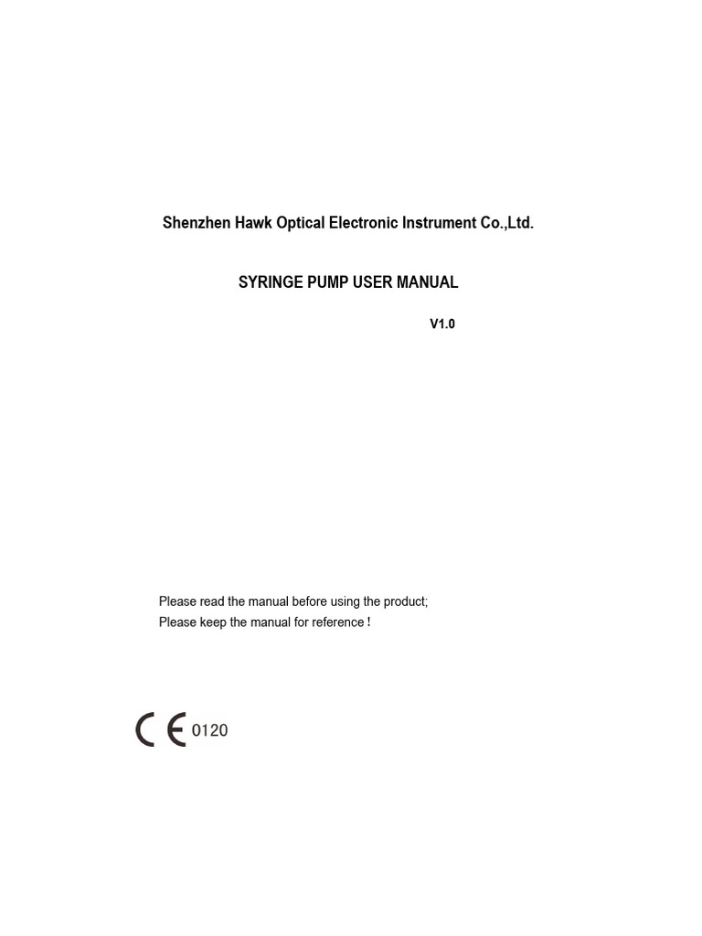 Syrunge Pump | PDF | Intravenous Therapy | Power Supply