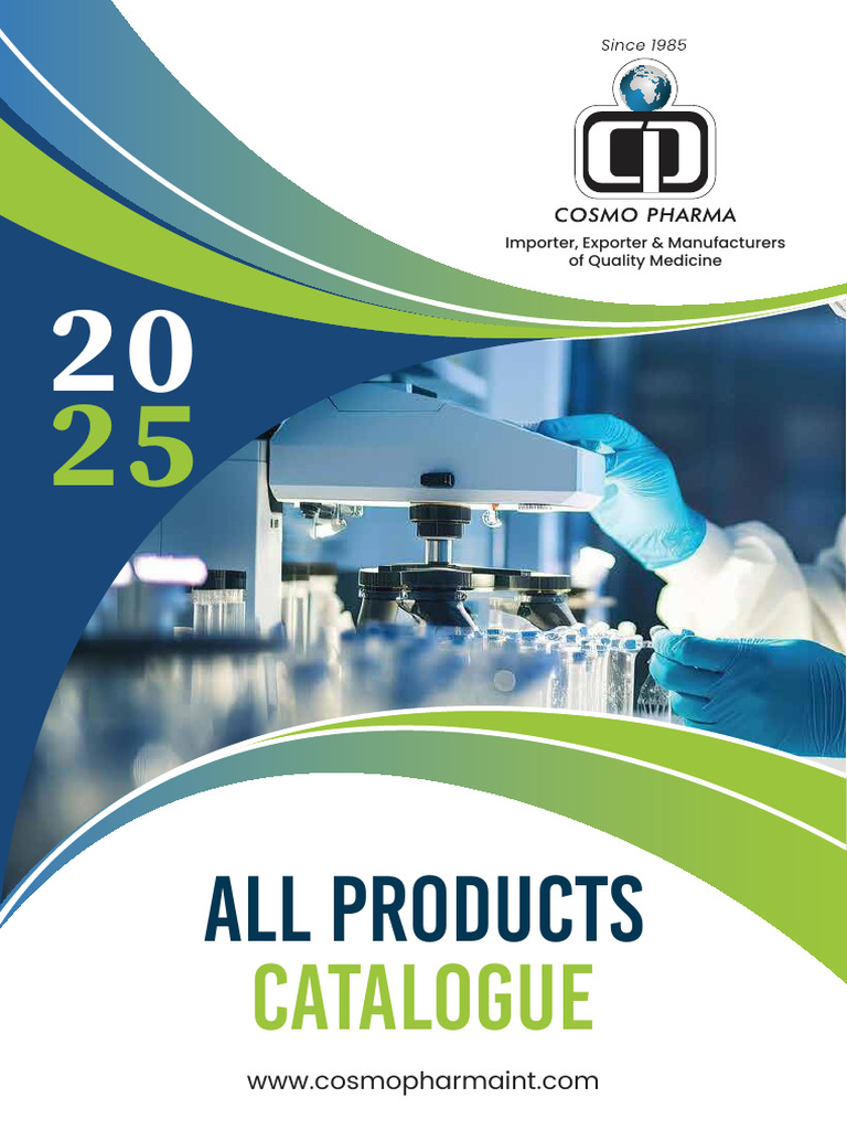 Product Catalogue Cosmo pharma karachi Pakistan | PDF | Magnesium ...