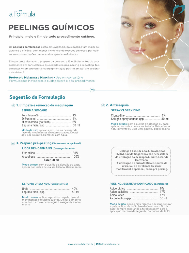 Peeling Melasma e Manchas | PDF