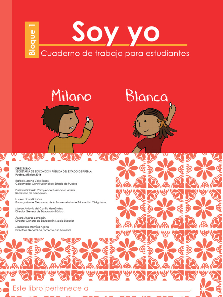 Cuaderno del Alumno Bloque 1 | PDF | Literatura | Comunicación