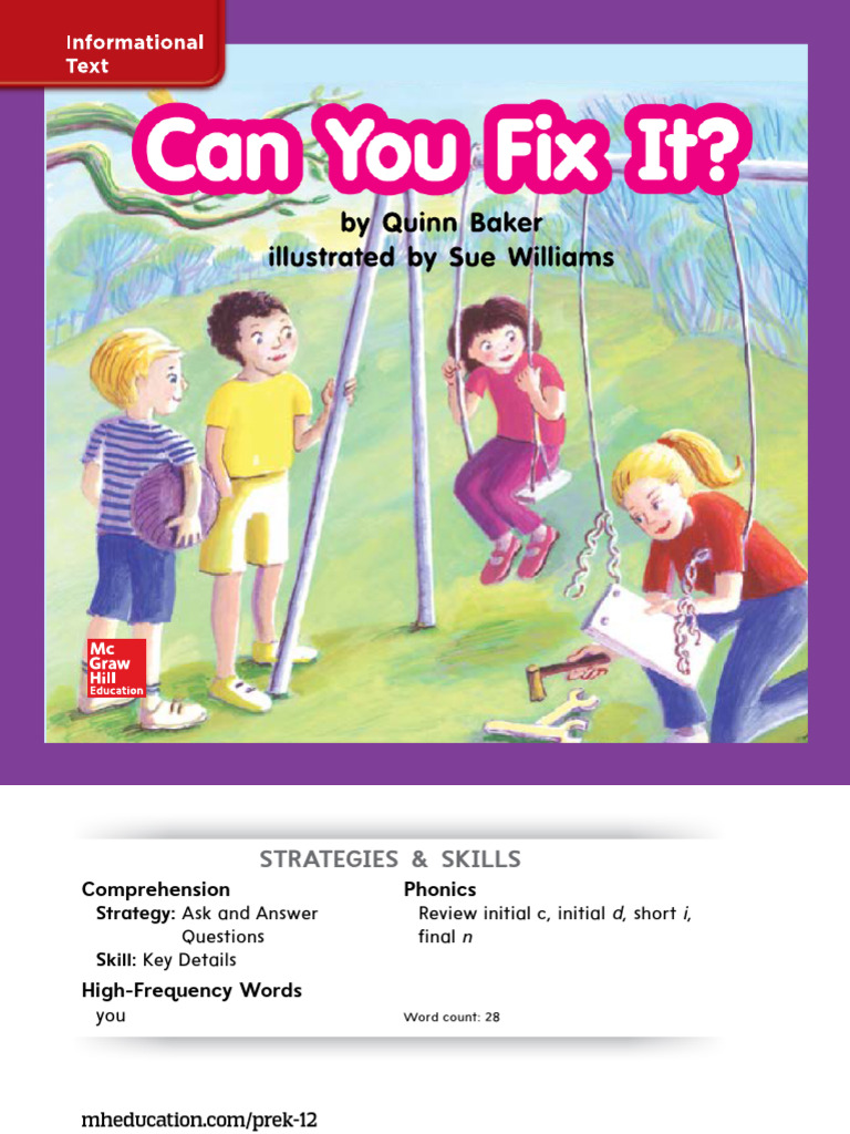 You Can Fix It! | PDF
