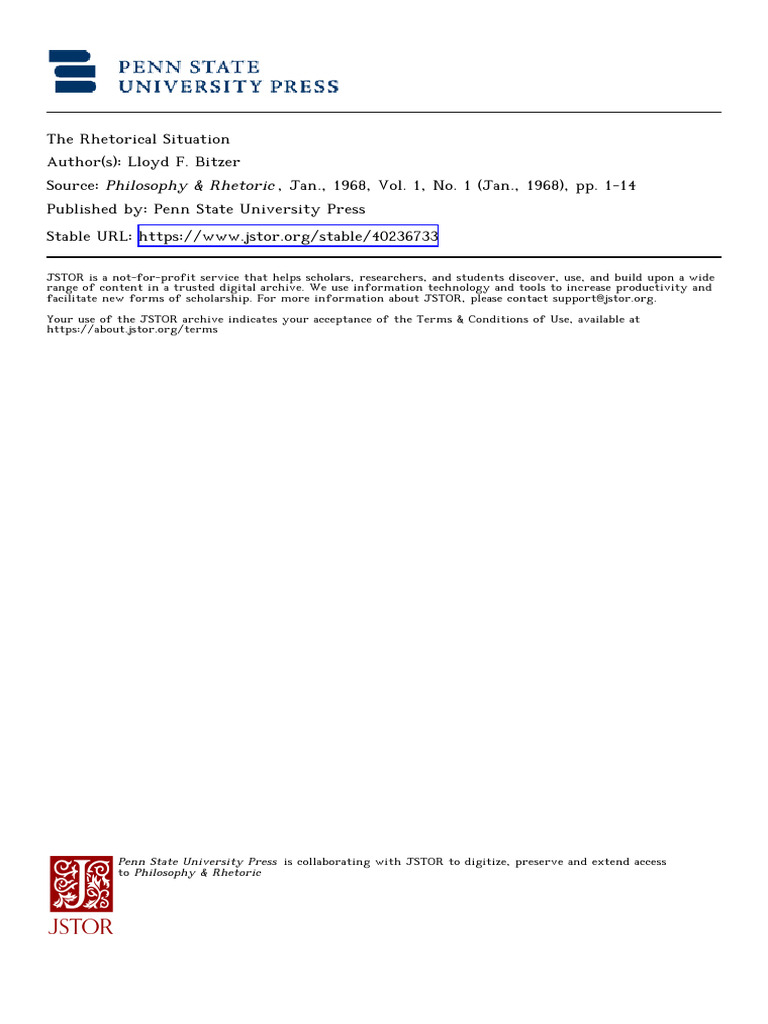 Understanding Rhetorical Situations | PDF | Public Speaking | Rhetoric