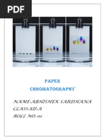 Ink Chromatography Lab Guide | PDF | Chromatography | Ink