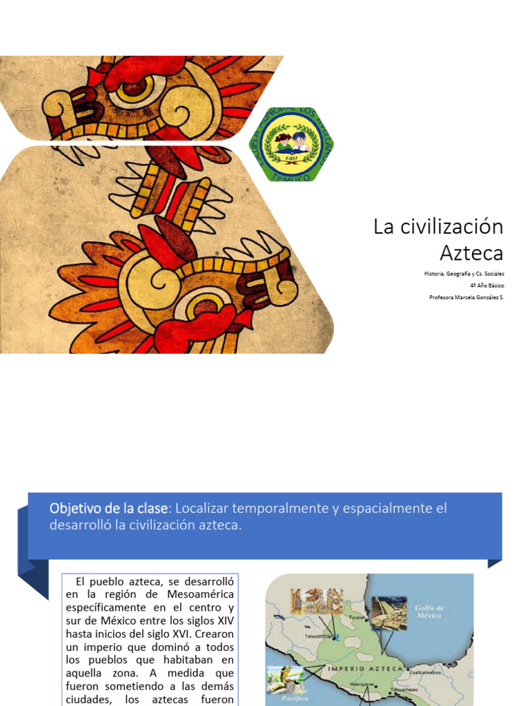 Civilización Azteca: Historia y Ubicación | PDF | Cultura de las Americas