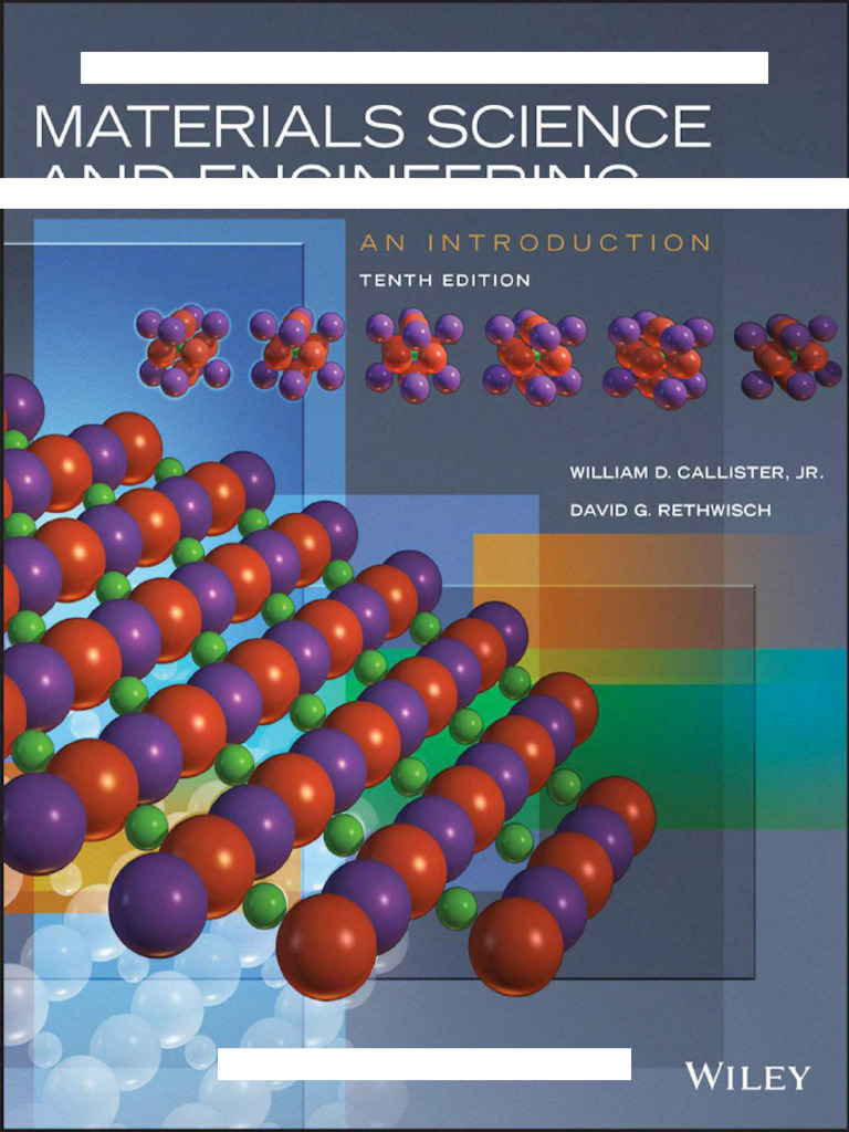 Materials Science and Engineering: An Introduction (10th Edition) Callister PDF | PDF | Crystal ...