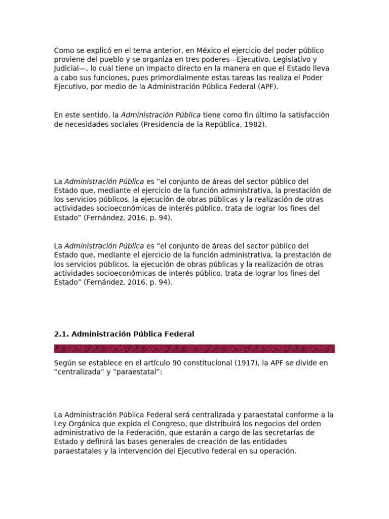 introducción a la admin | PDF | Administración Pública | Ejecutivo (gobierno)