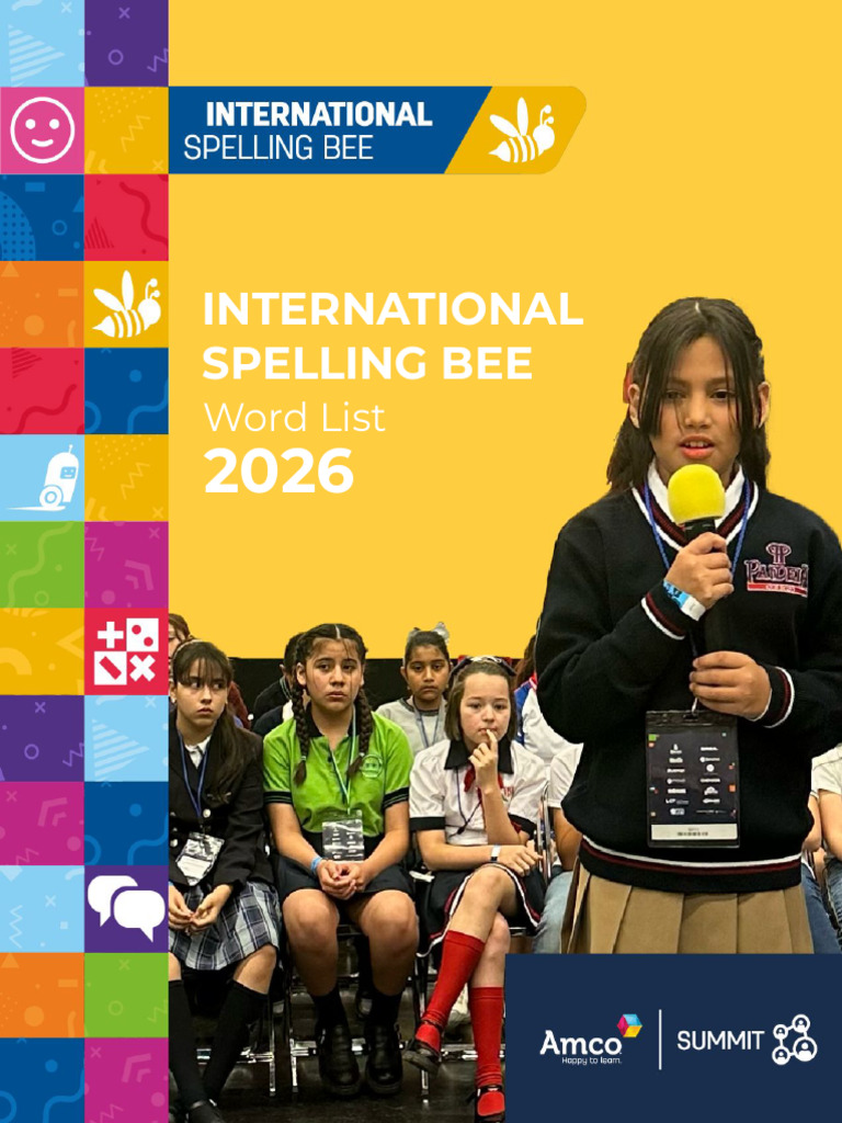 International Spelling Bee 2026 Word List | PDF
