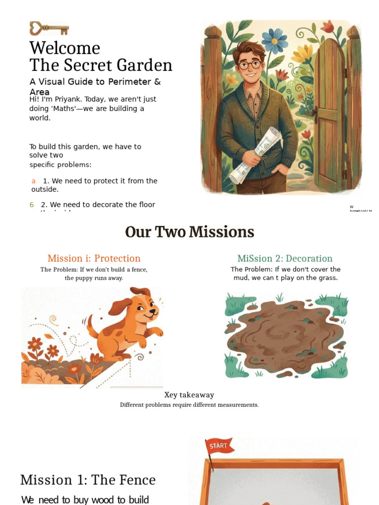 Perimeter and Area Explained for Kids | PDF