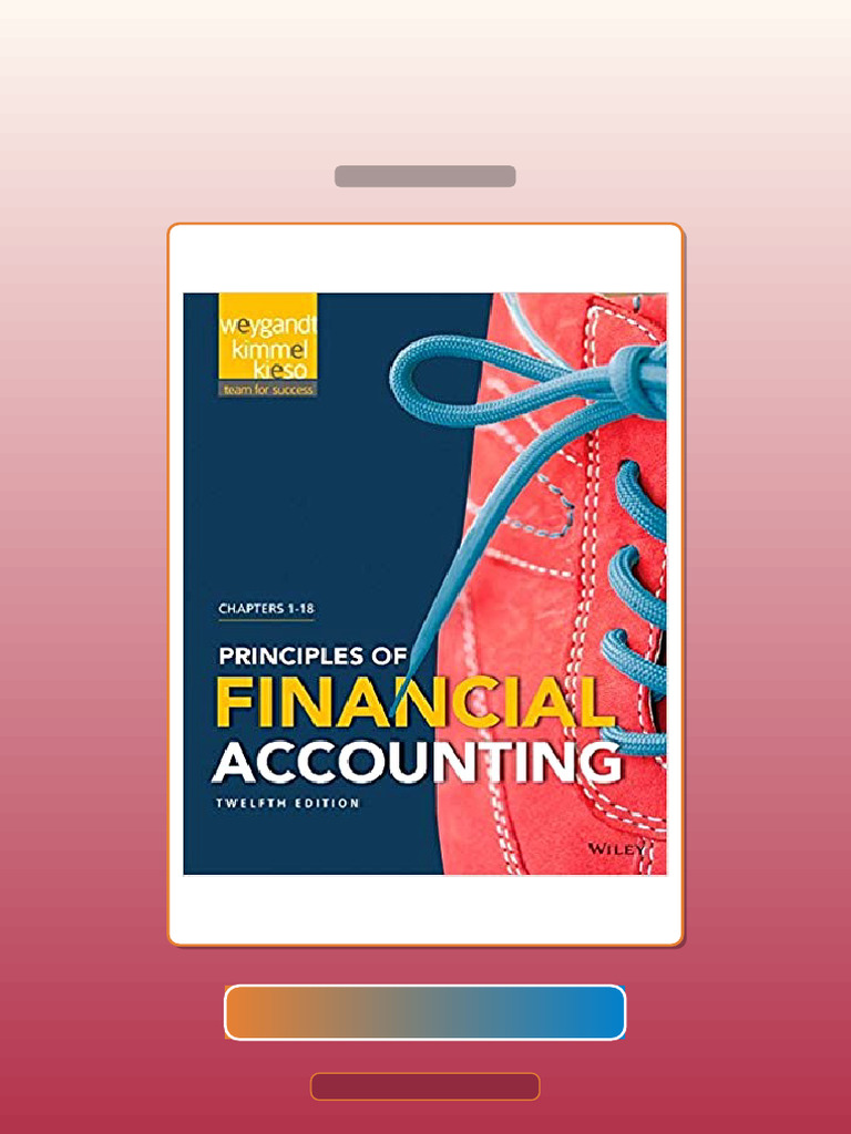 Test Bank for Principles of Financial Accounting 12th Edition | PDF ...