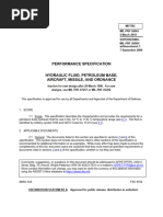 MIL-PRF-87257A Hydraulic Fluid Spec | PDF | Pressure | Viscosity