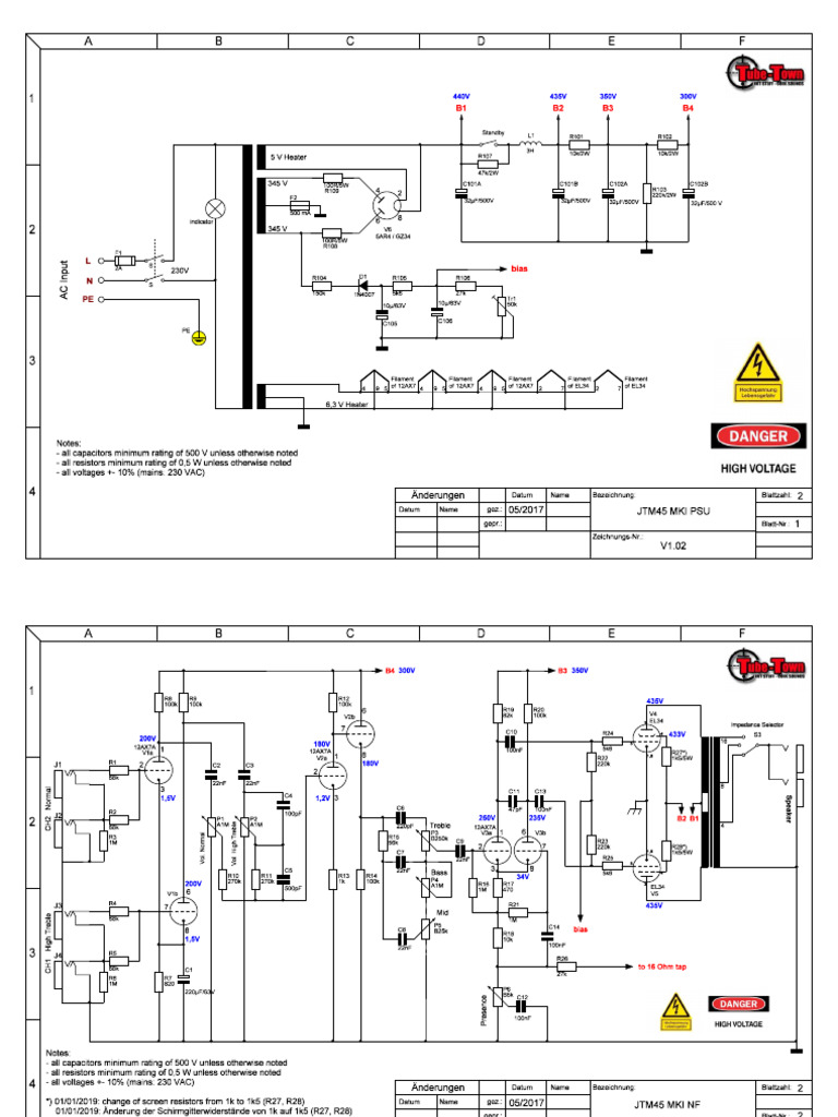Tt Jtm45 Schem | PDF