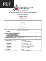 BSBA-HRM Program Overview and Courses | PDF | Human Resource Management ...