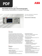 ABB PGC5000 Series (Hi Res) | PDF | Gas Chromatography | Valve