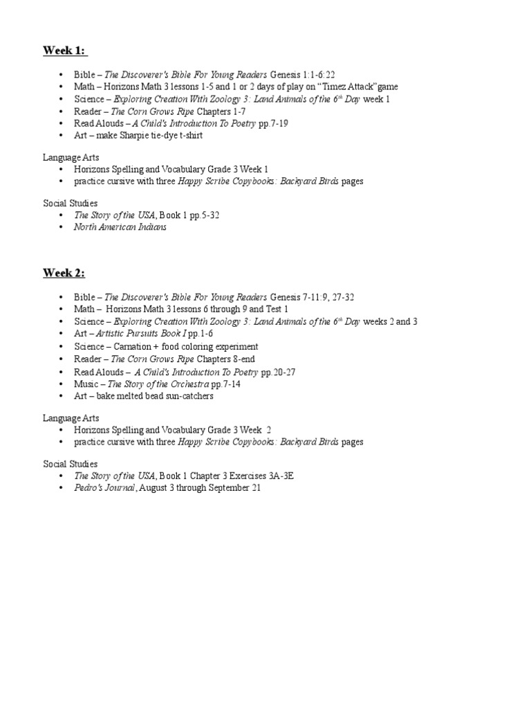 3rd Grade Lesson Plan | PDF