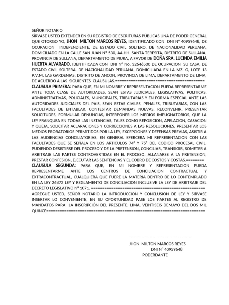 Poder Por Escritura-bigote | PDF | Justicia | Crimen y violencia