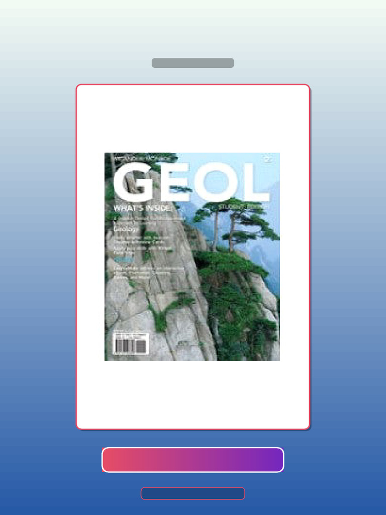 Test Bank for GEOL 2nd Edition | PDF | Multiple Choice | Educational ...