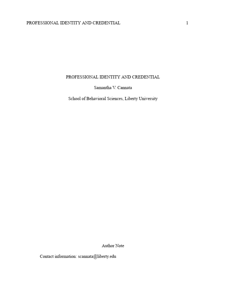 Building Professional Identity in Counseling | PDF | Mental Health ...