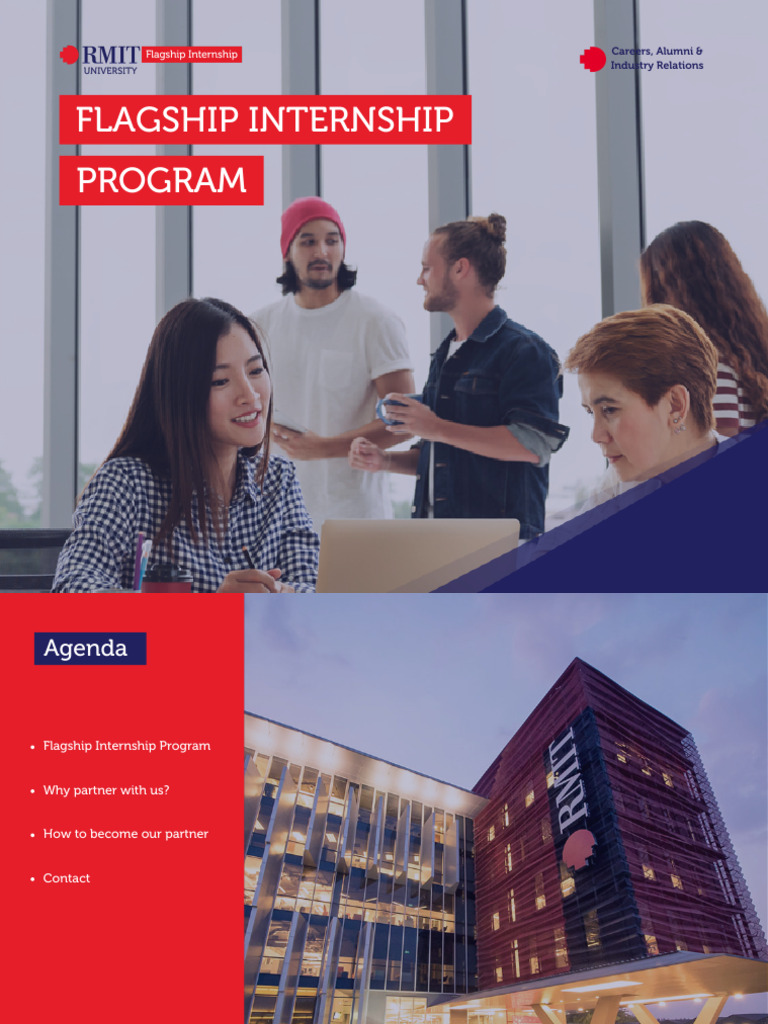 RMIT Flagship Internship Program Overview | PDF | Internship | Job Hunting