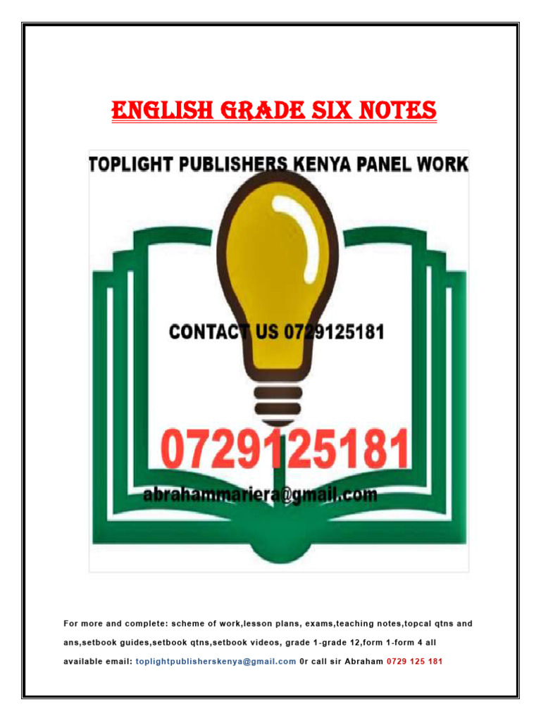 Grade 6 English Pronouns Guide | PDF