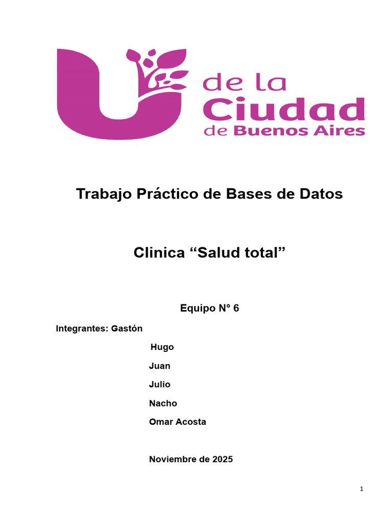 Base de Datos.docx | PDF | SQL | Bases de datos