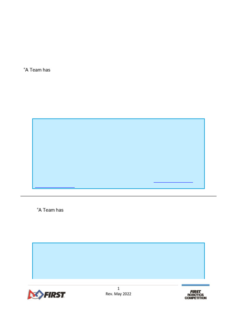First Impact Award Definitions | PDF