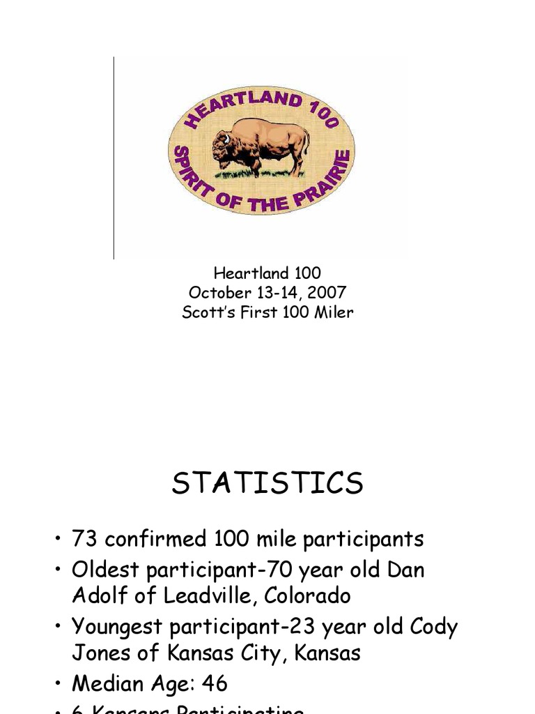 Heartland 100 | PDF | Sports | Leisure