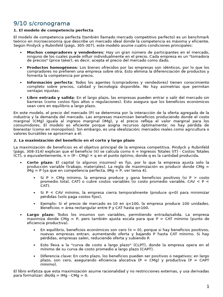 Micro 2do Parcial | PDF | Monopolio | Excedente económico