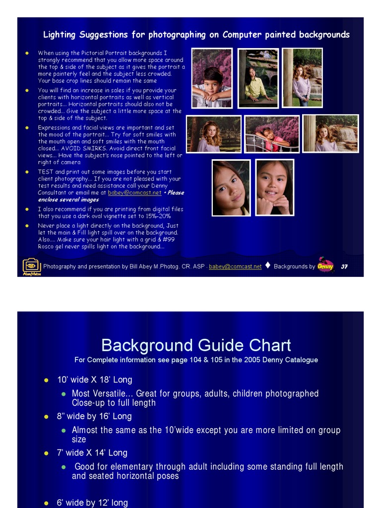 Background Guidelines | PDF | Optics | Vision