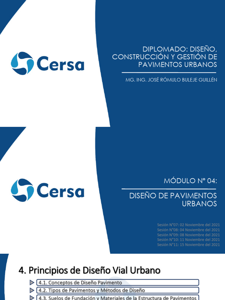 Diseño y Gestión de Pavimentos Urbanos | PDF | Deformación (ingeniería ...