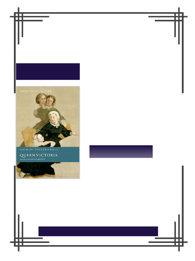 Queen Victoria: This Thorny Crown Michael Ledger-Lomas ebook unlimited ...